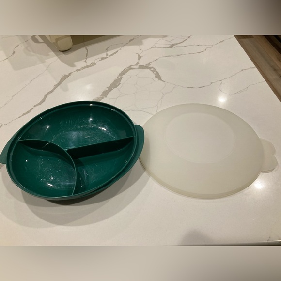 Tupperware | Kitchen | Vintage Tupperware Divided Lunch Dish Plate With ...